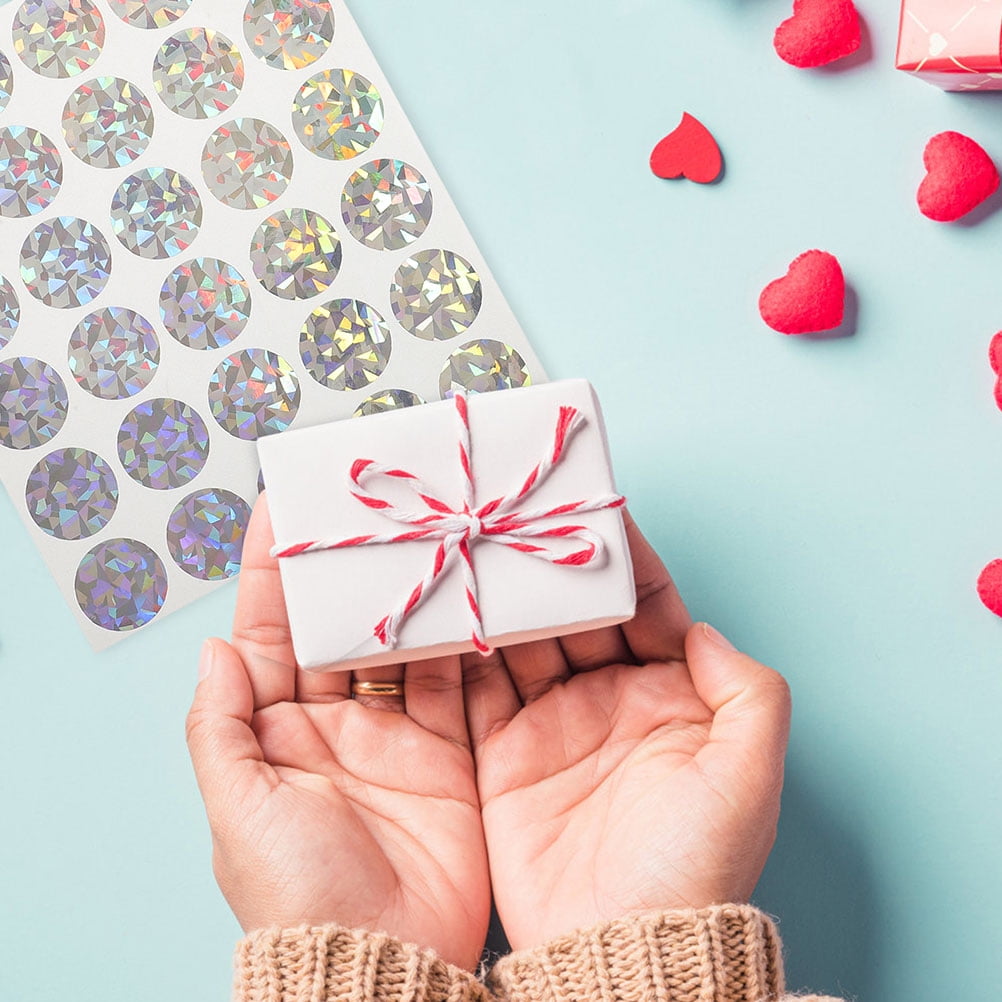 Raindrops 30pcs Scratch Off Coating Stickers Scratch Off Sticker ...