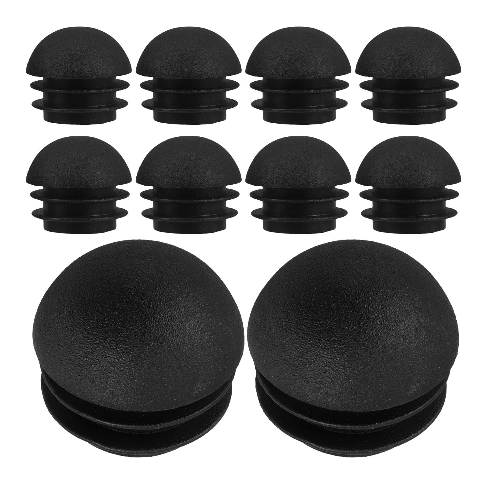 Raindrops 30pcs Semi Spherical Plastic Plugs 25mm Pipe Tubing End Cap ...