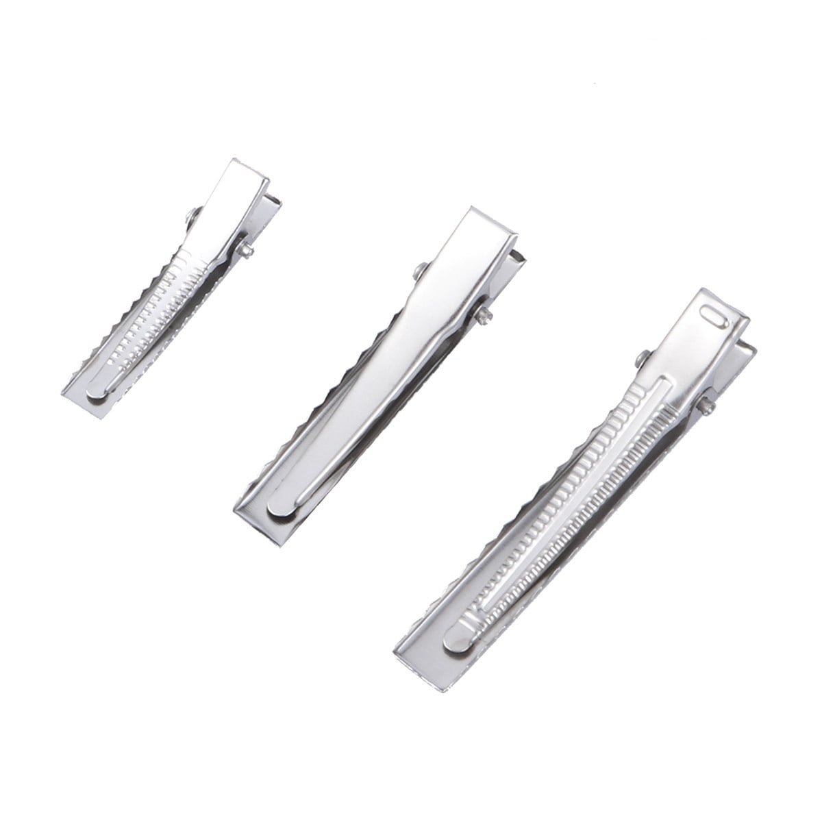 Raindrops 30pcs Silver Alligator Hair Barrettes Pins for Daily Use and ...