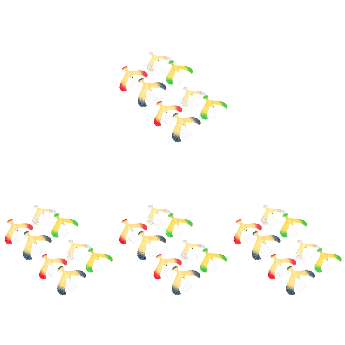 Raindrops 32 pcs Balancing Bird Gravity Bird Balanced Eagle Retro ...