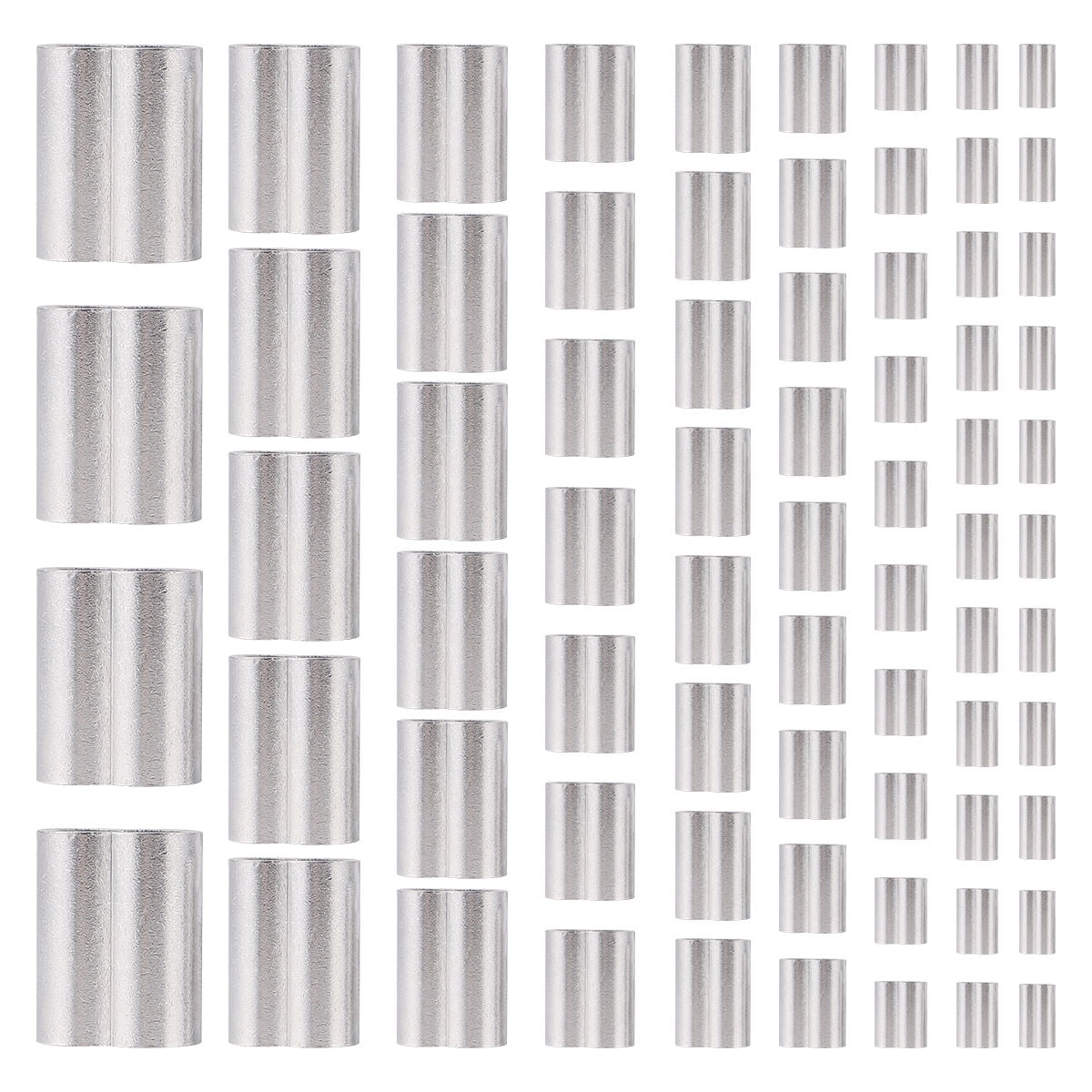 Raindrops 320pcs Wire Rope and Cable Stainless Steel Crimping Loop ...