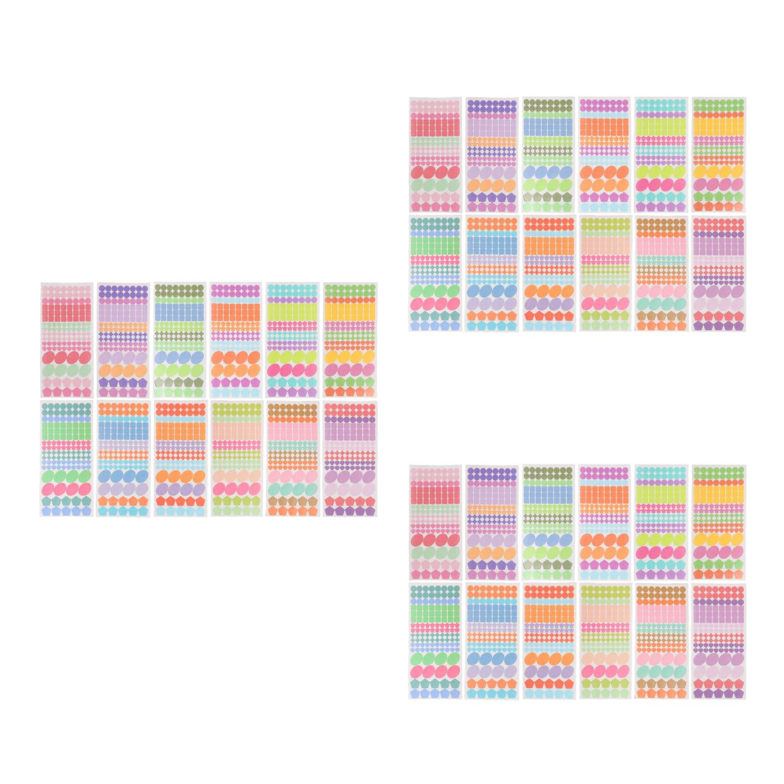 Raindrops 36 Sheets Cute Japanese Stickers Colorful Washi Paper ...