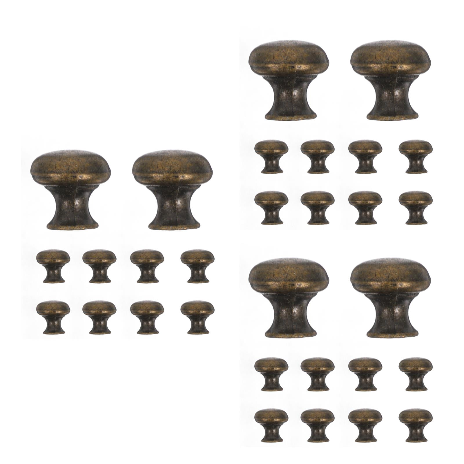 Raindrops 36 pcs Classic Cabinet Handles Single Hole Replacement Retro ...
