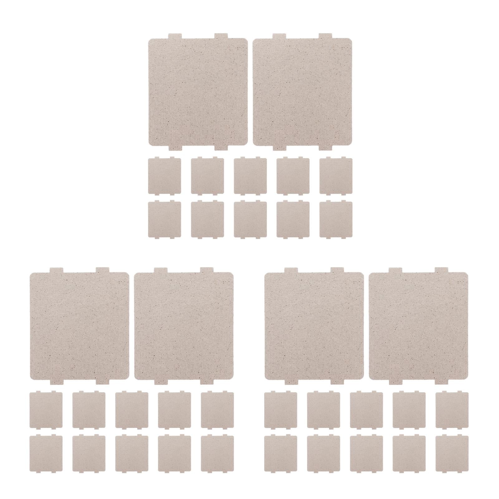 Raindrops 36 pcs Microwave Waveguide Cover Universal Mica Sheet Oven ...