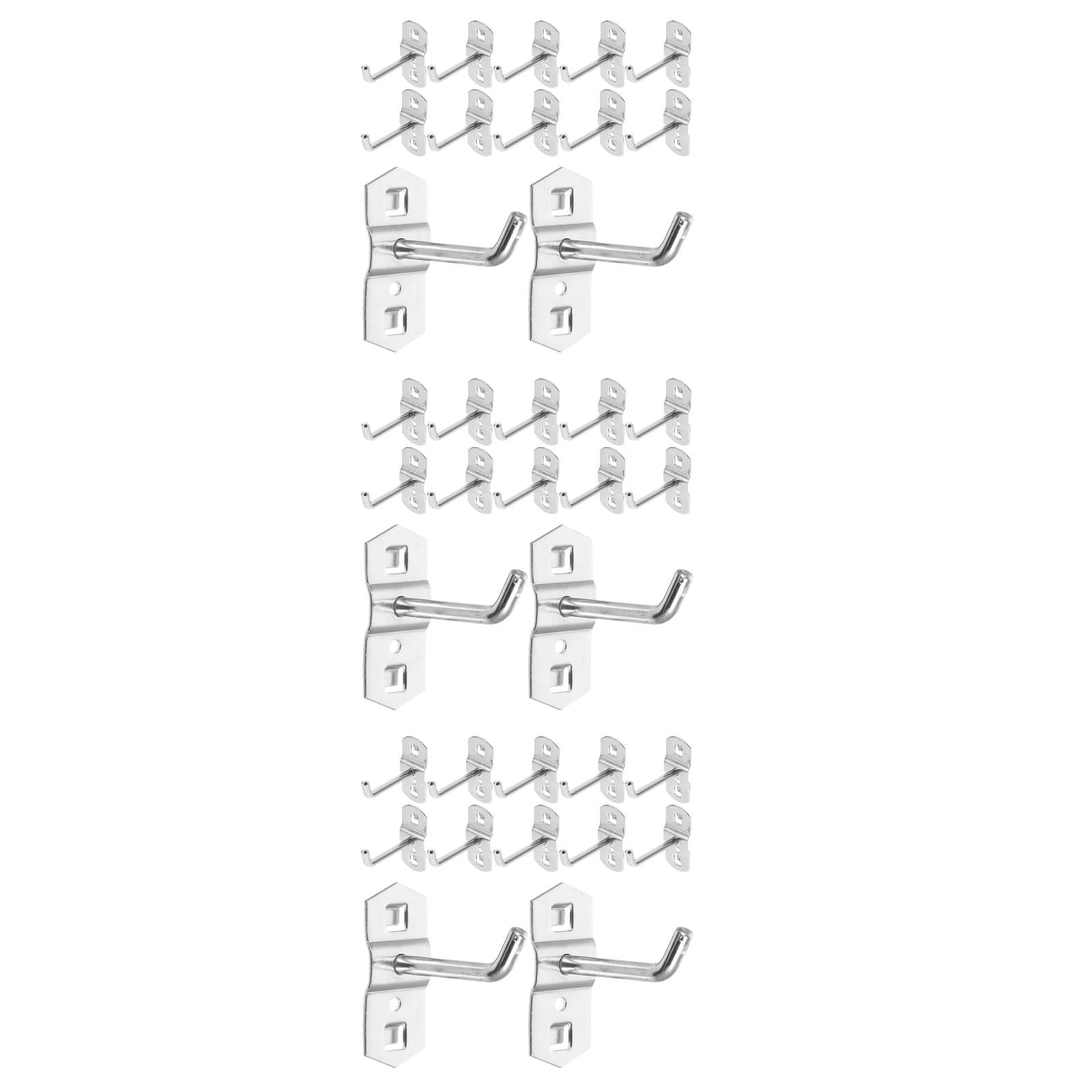 Raindrops 36 pcs Pegboard Wall Hooks, Panel Display Hooks Heavy Duty ...