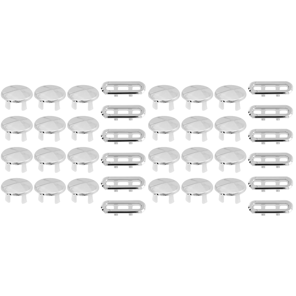 Raindrops 36 pcs Wash Basin Overflow Hole Rings Bath Sink Overflow ...