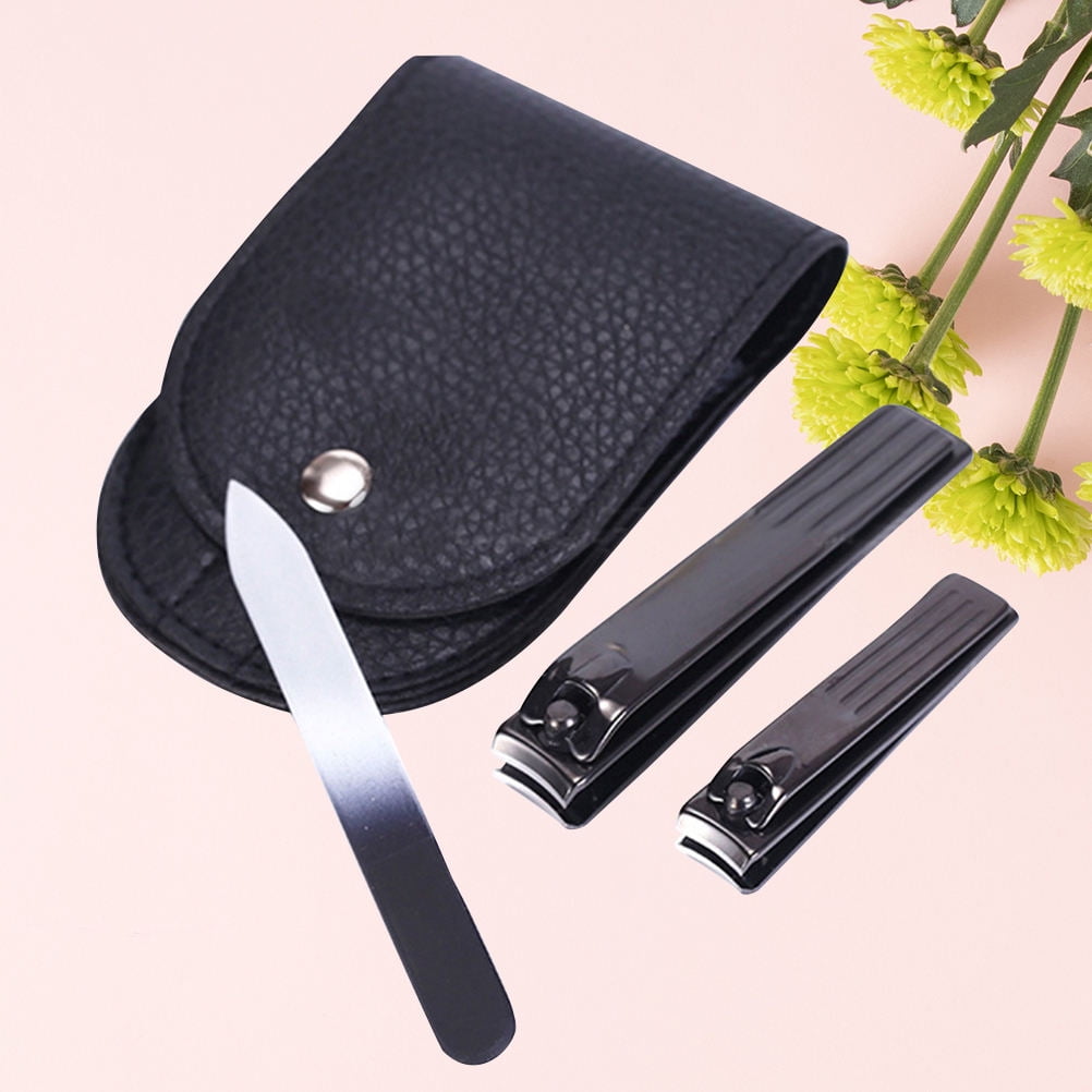 Raindrops 3PCS Nail Clippers Set Nail File Stainless Steel Toenail ...