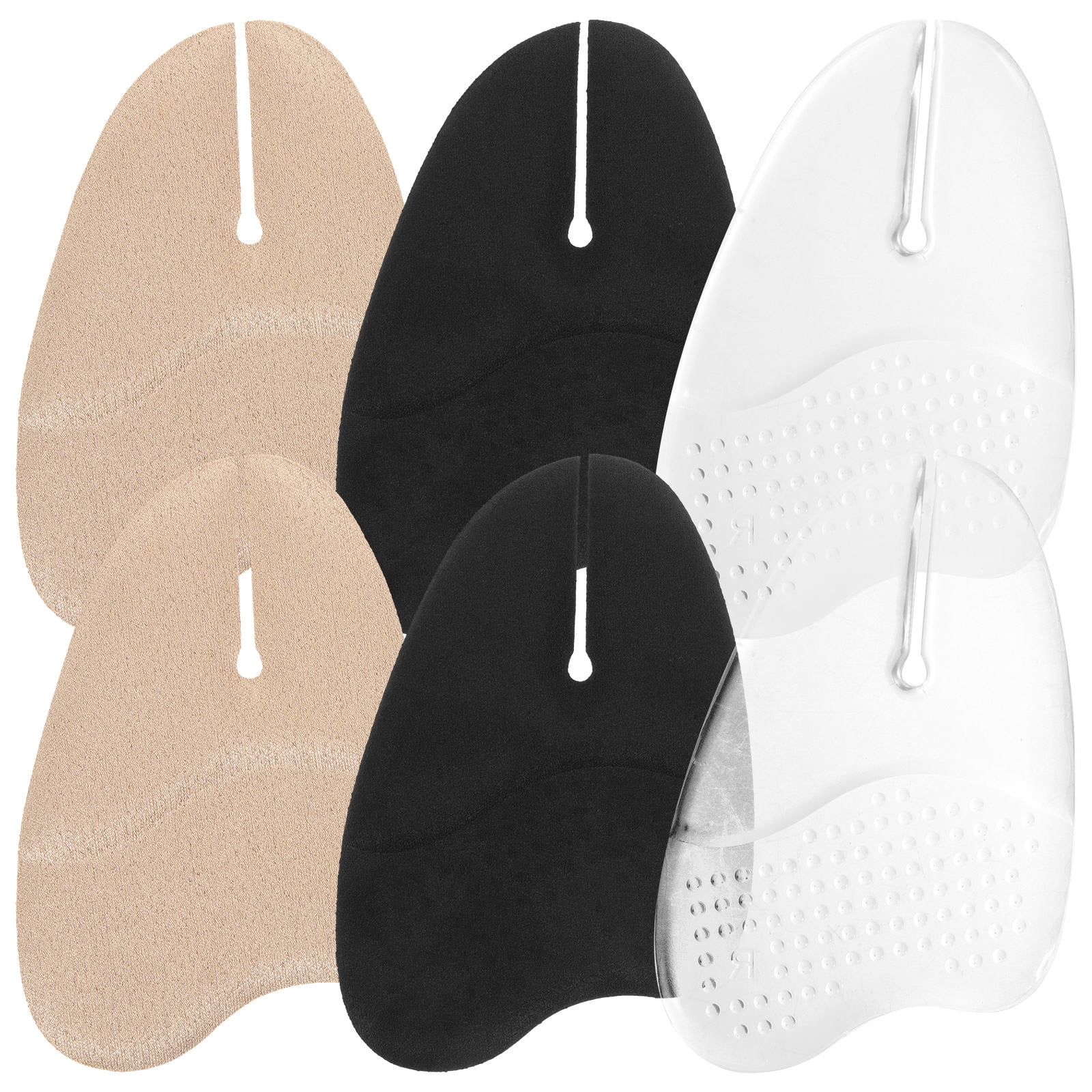 Raindrops 3Pairs Thong Sandal Toe Cushions Gel Anti Slip for Footwear ...