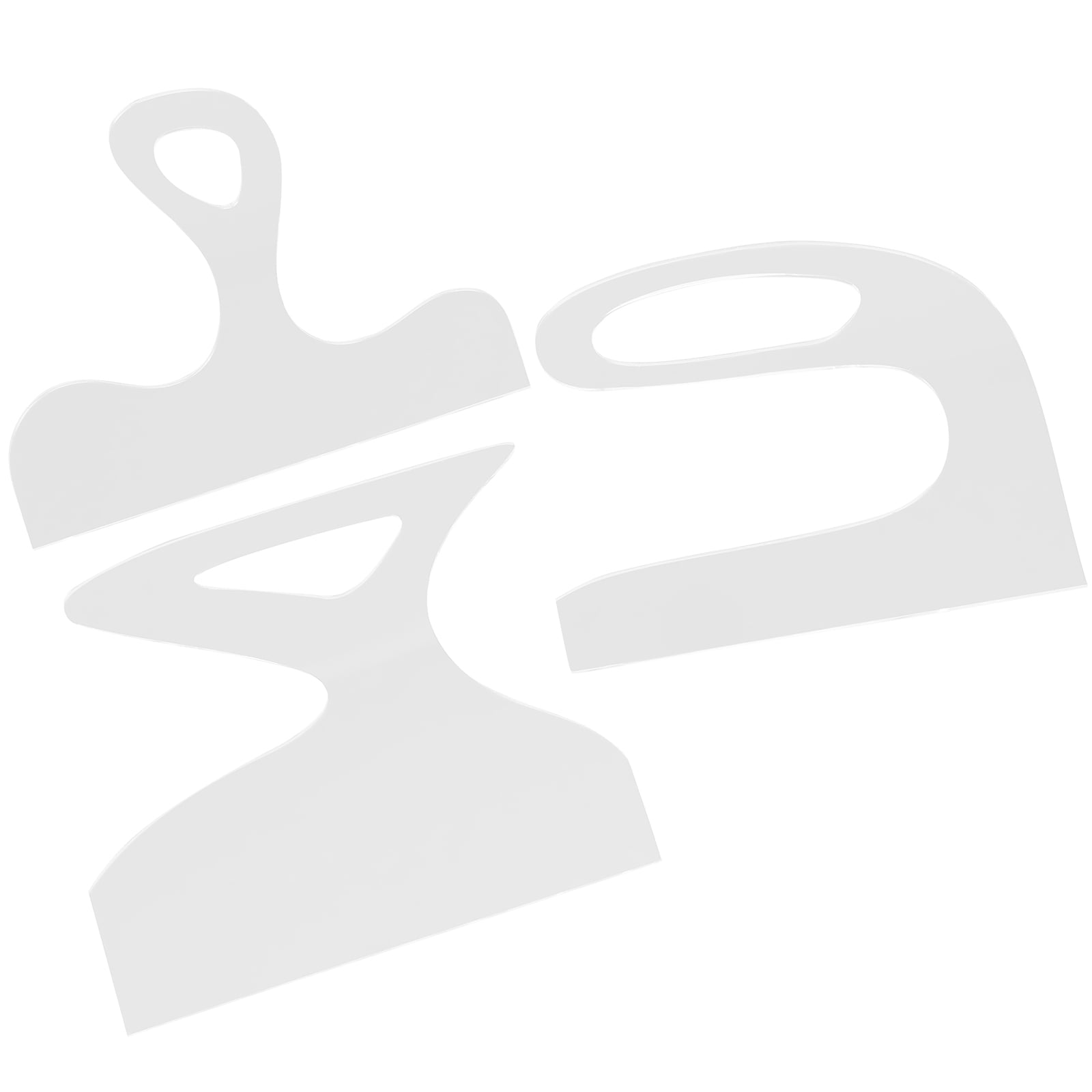 Raindrops 3Pcs Cutting Board Handle Template Charcuterie Board Handle ...