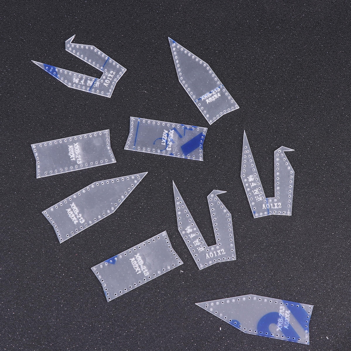 Raindrops 3Pcs Diy Paper Crane Template Acrylic Stencil for Personal ...