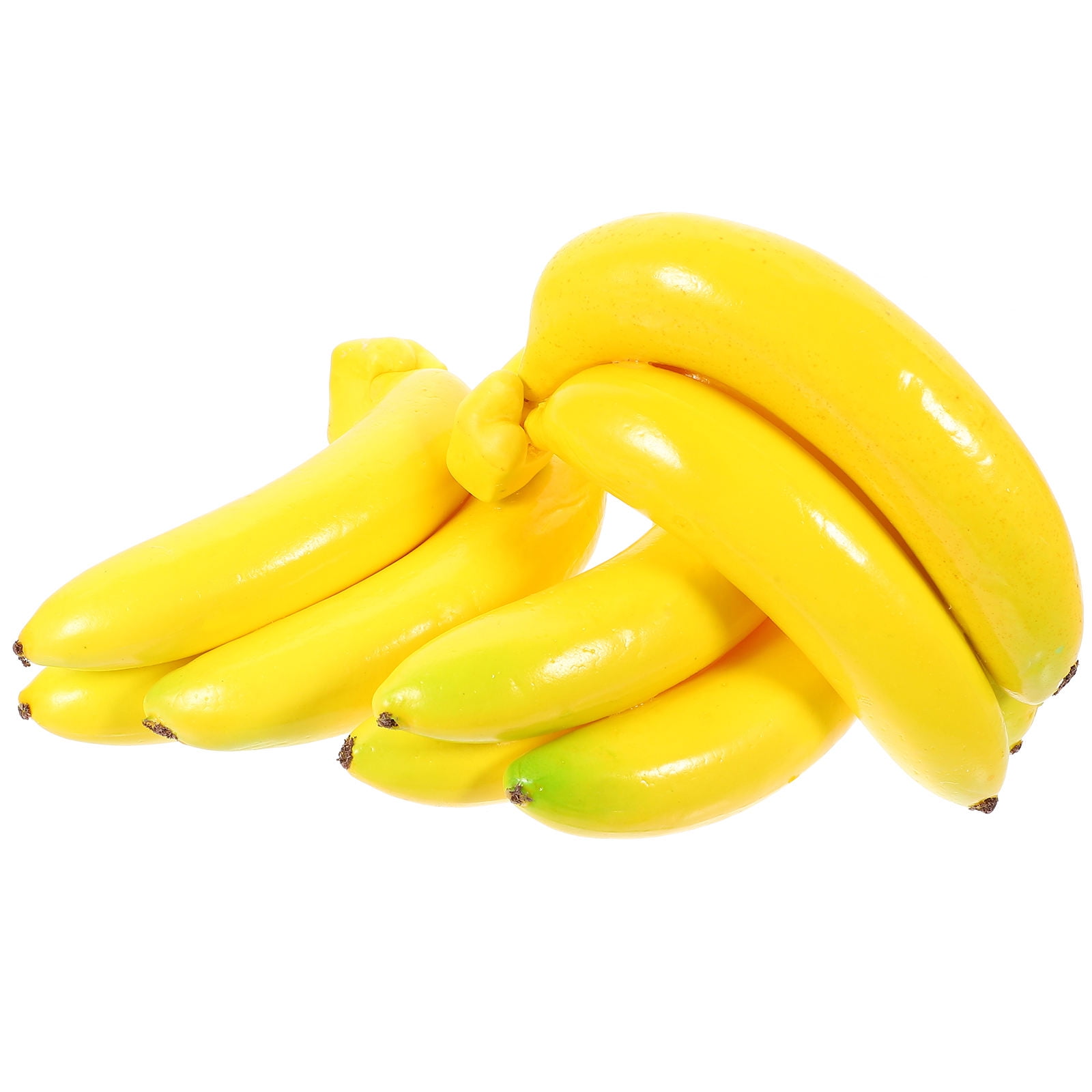 Raindrops 3Pcs Fake Banana Bunch Yellow Foams Realistic Style Table ...