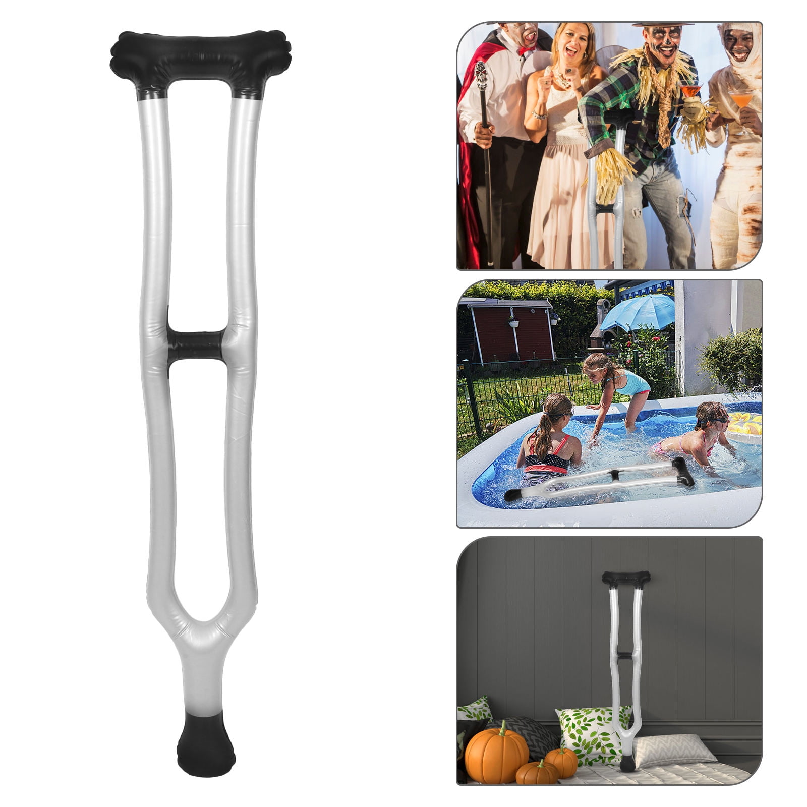 Raindrops 3Pcs Inflatable Props Crutch Shape For Summer Pool Party And ...