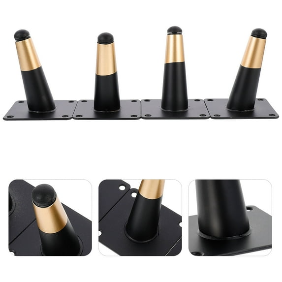 Raindrops 3Set Metal Straight Table Feet for Tea Table Refurbishment ...