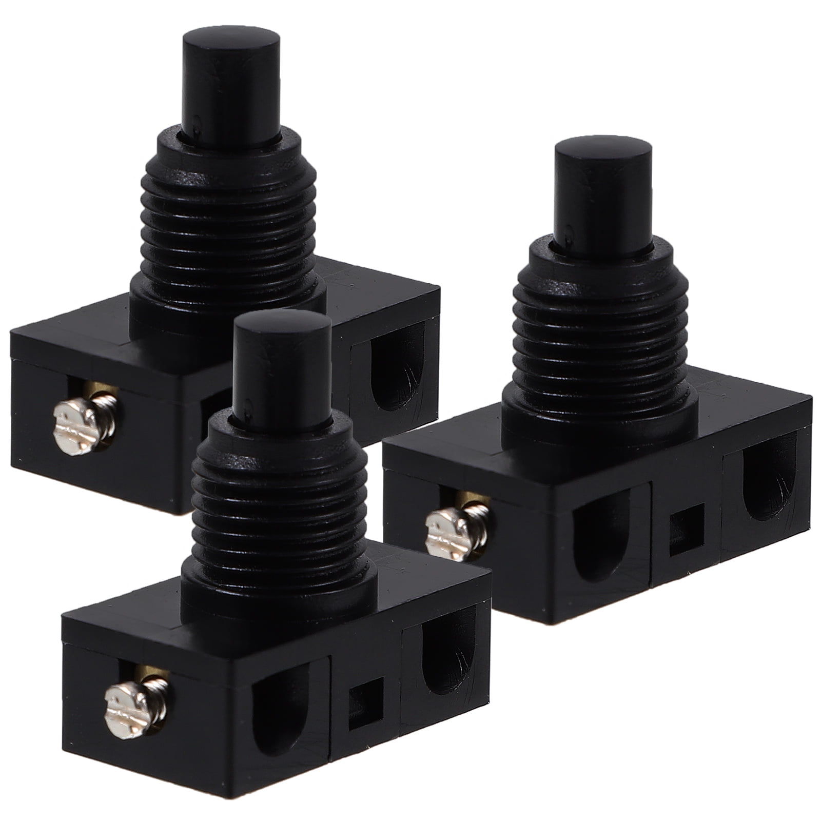 Raindrops Push Button Switches Black Iron 3Set - Walmart.com