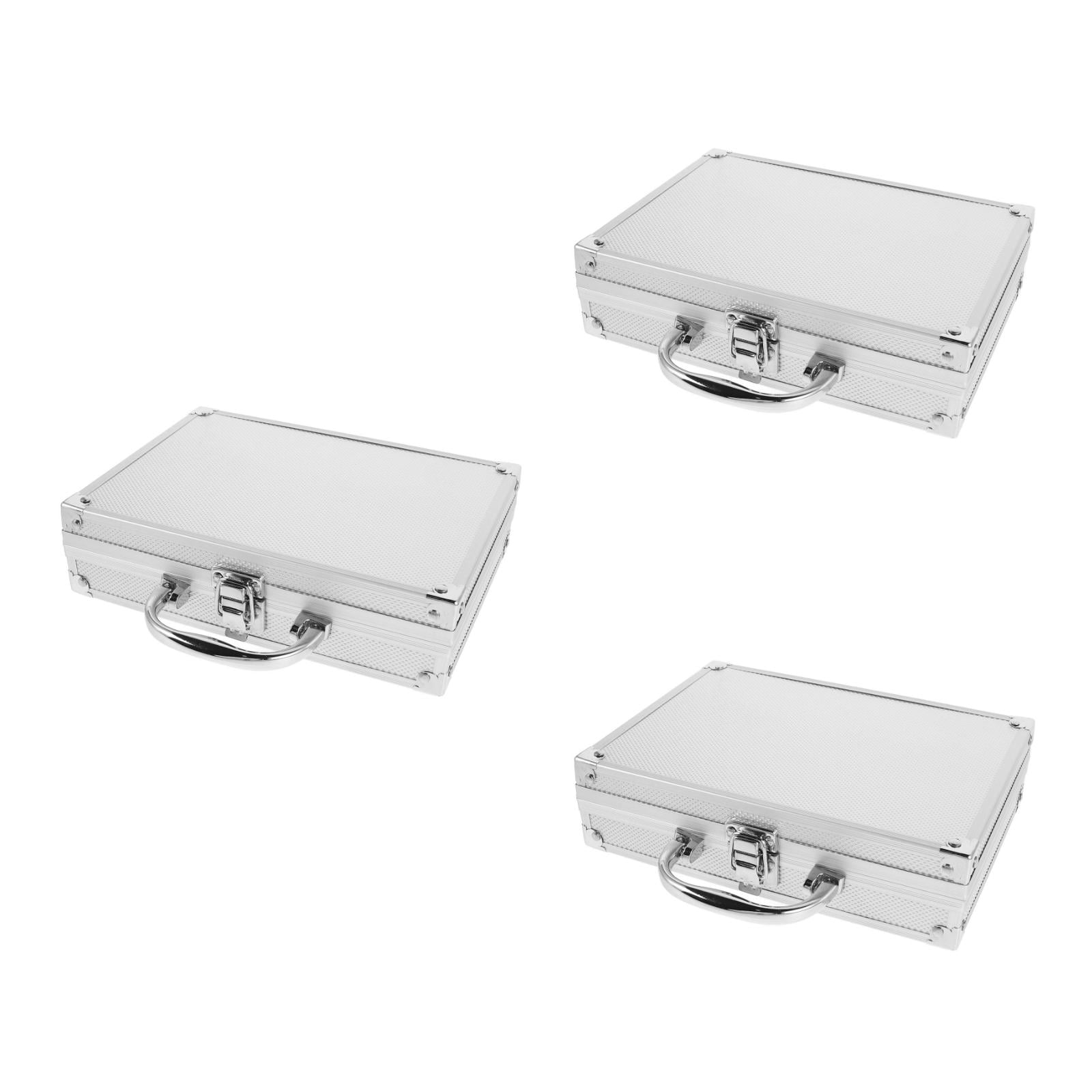 Raindrops 3pcs Aluminum Tool Box Portable Lightweight Carrying Case ...