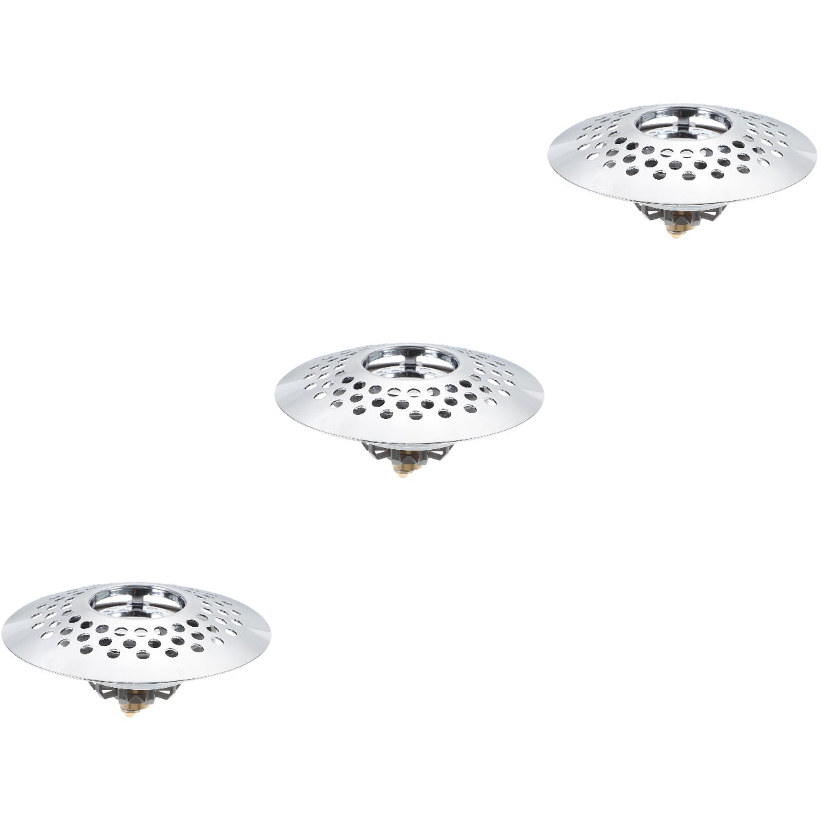 Raindrops 3pcs Bathtub Drain Stoppers Bathroom Shower Tub Stopper Hair ...