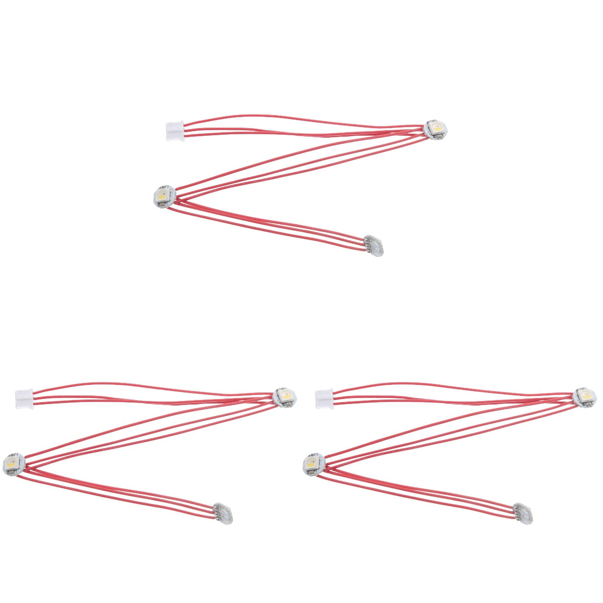 Raindrops 3pcs Button PCB LED with PTFE Cable 3D Printer Button RGBW ...