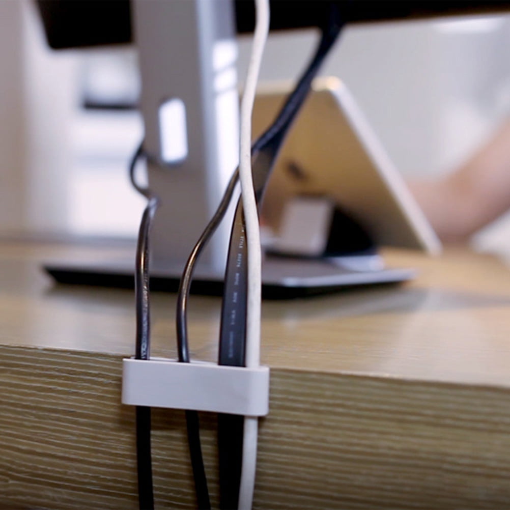 Raindrops 3pcs Cable Organizer Cable Management Winder Clip Desktop ...