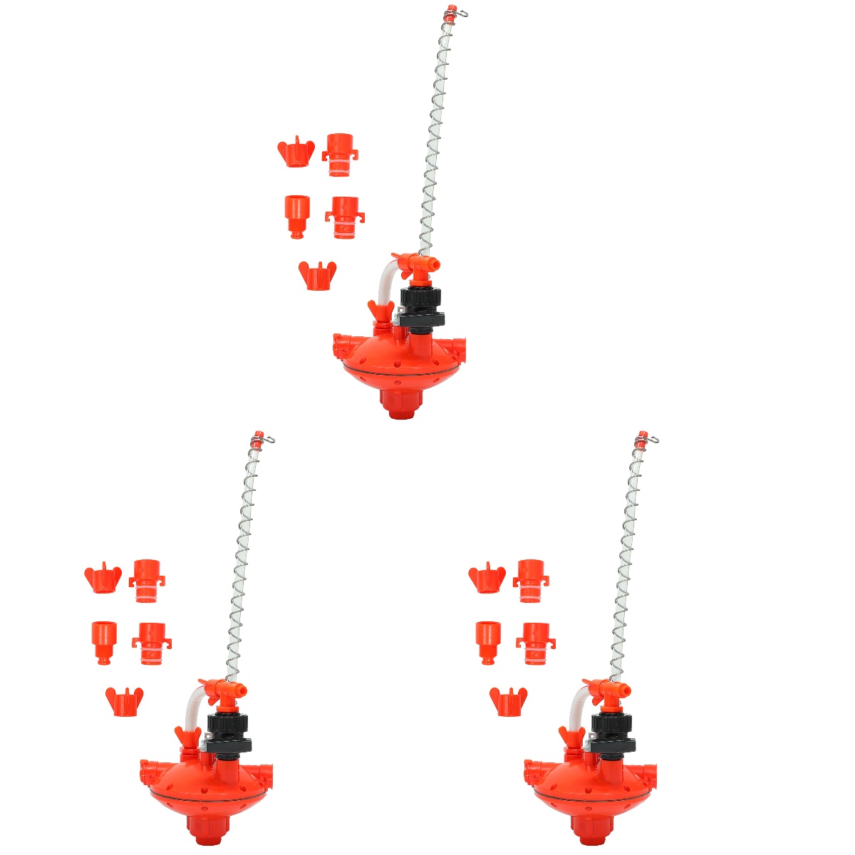 Raindrops 3pcs Chicken Water Pressure Regulator Automatic Poultry ...