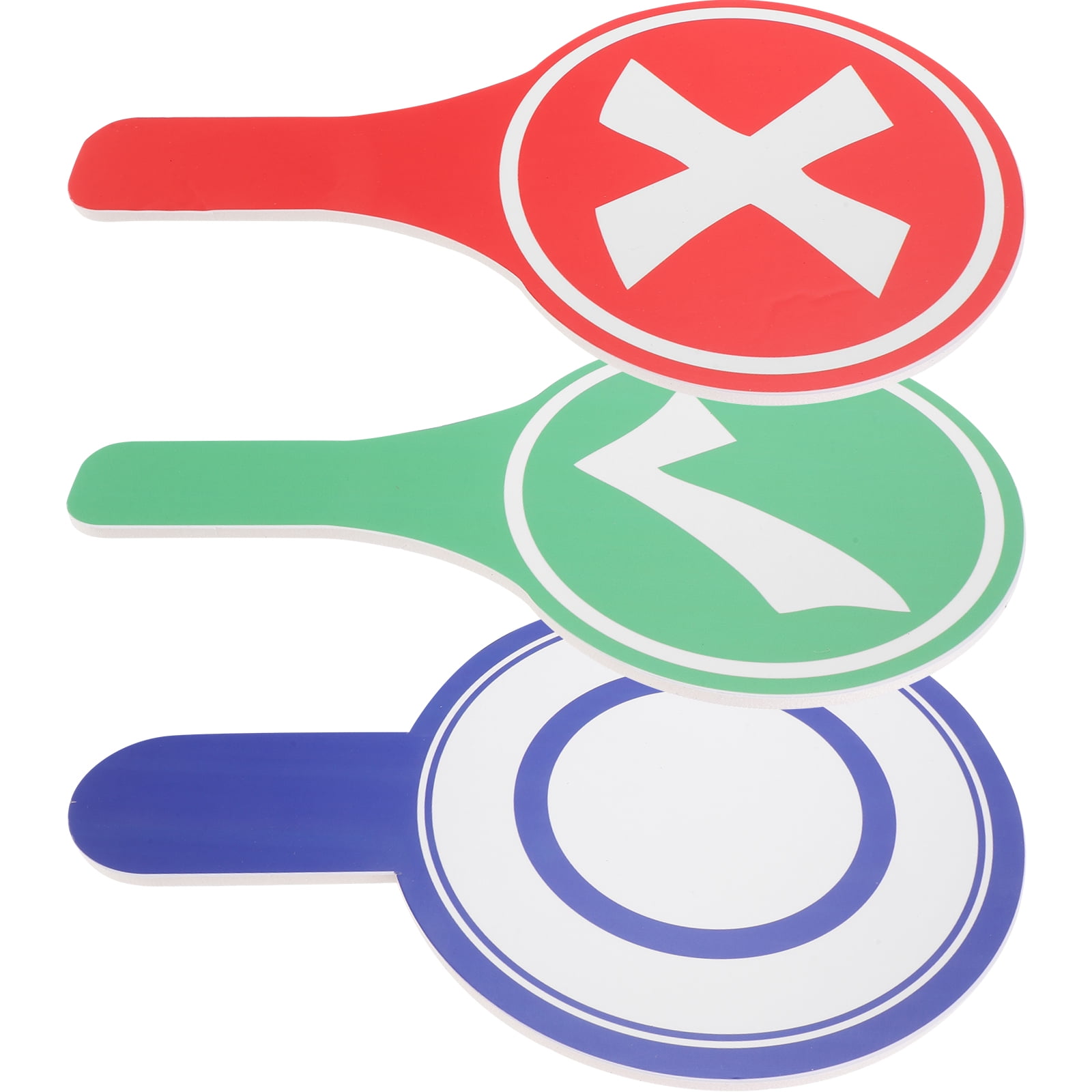 Raindrops Voting Paddles for Bidding Use Assorted Color KT Foam Board ...