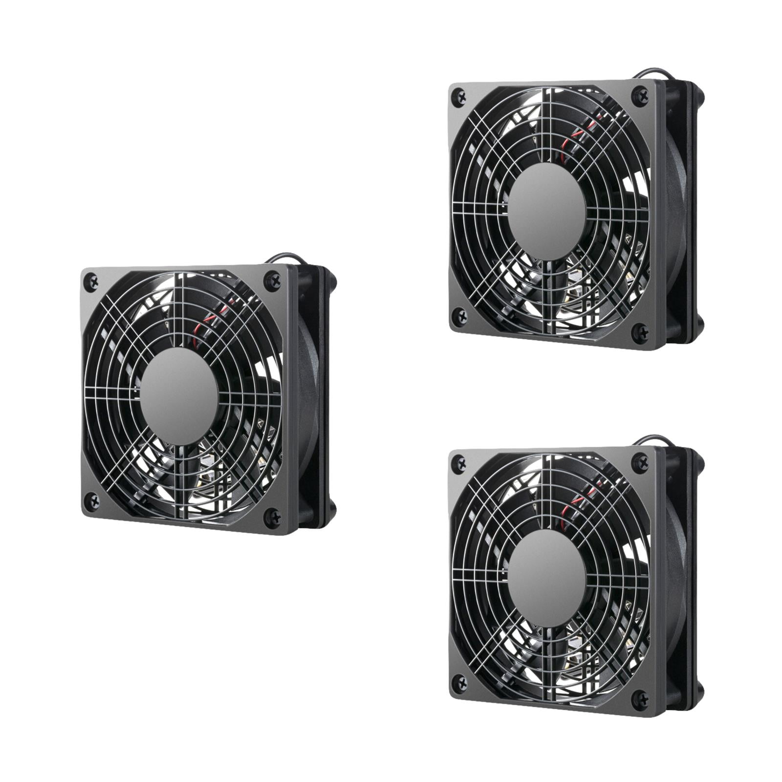 Raindrops 3pcs Computer Case 5V USB Cooling Fan for DIY Cooling ...
