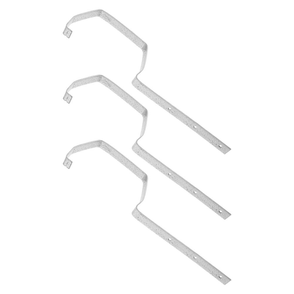Raindrops Gutter Support Bracket Silver Iron Weather-Resistant Easy ...