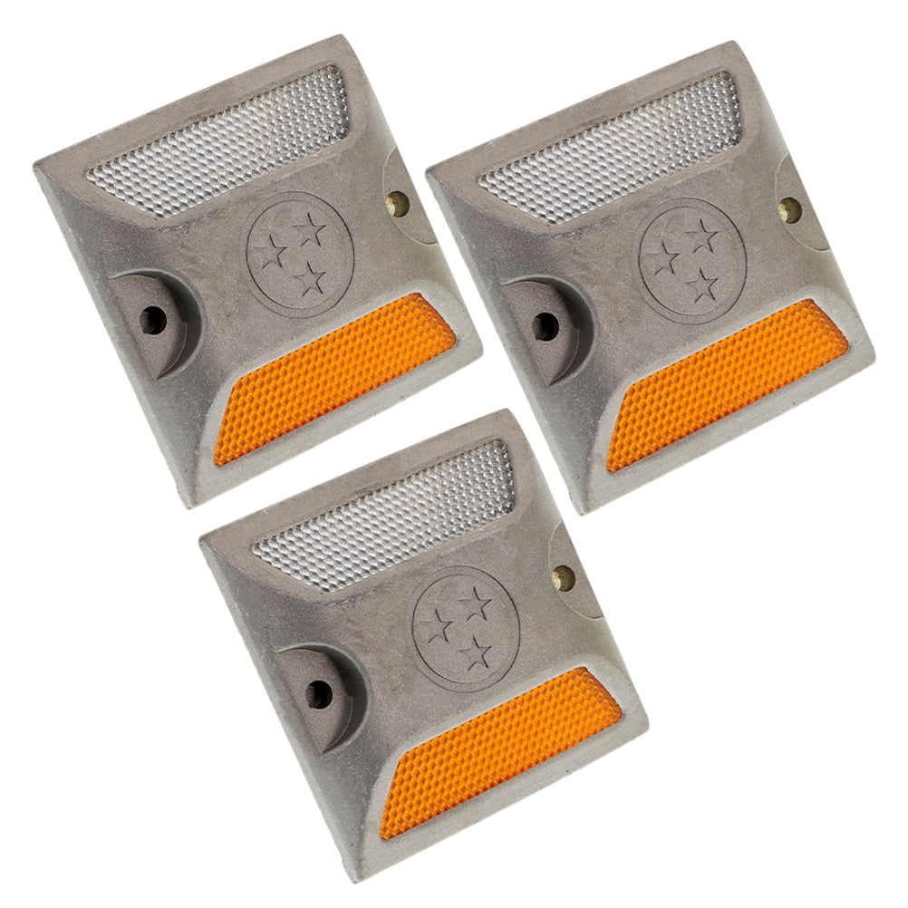 Raindrops 3pcs Driveway Marker Road Marker Reflective Road Marker ...