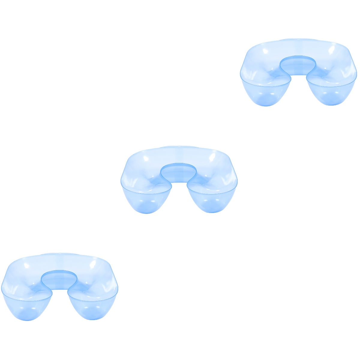 Raindrops 3pcs Dyeing Neck Protector Hair Washing Neck Tray Haircut ...