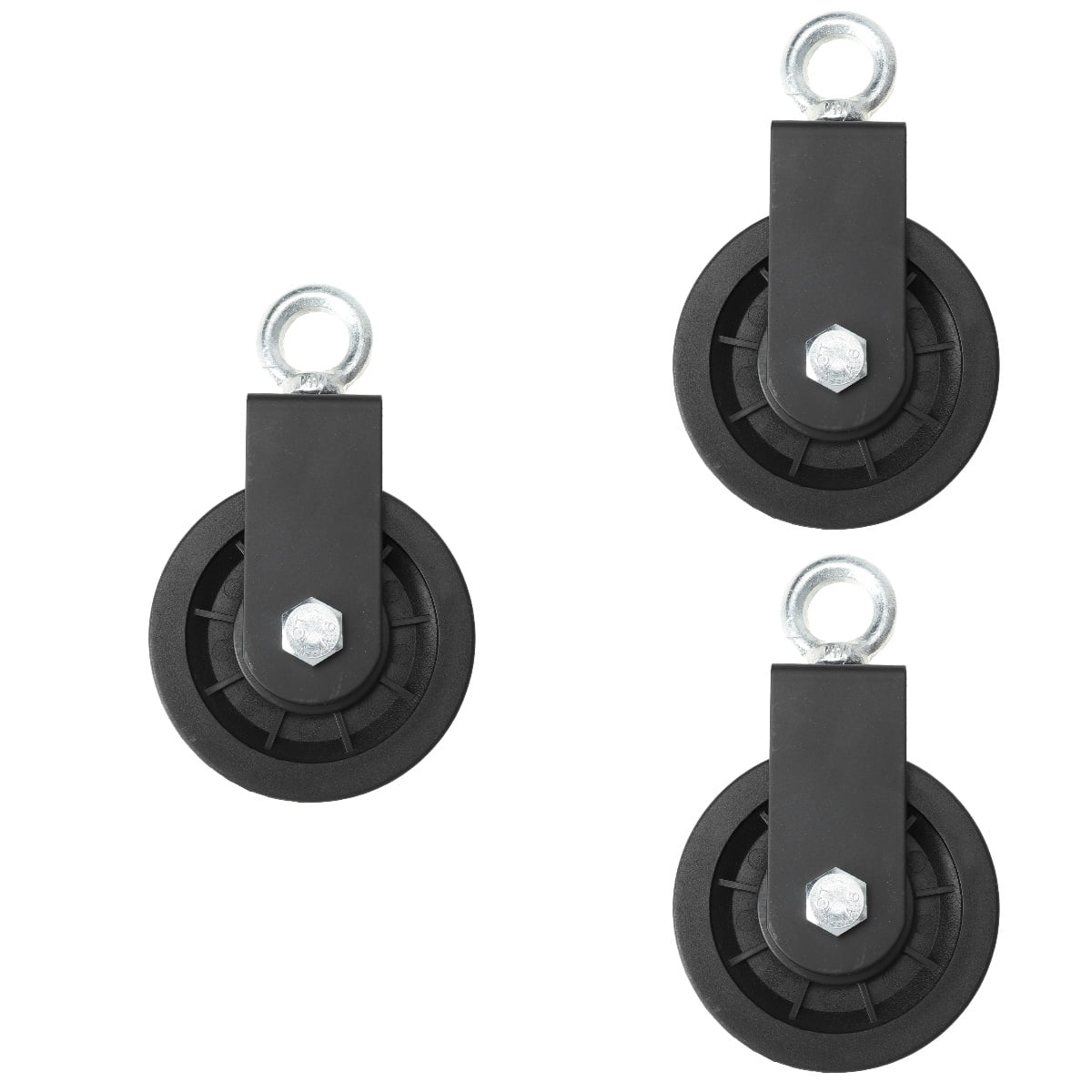 Raindrops 3pcs Fitness Pulley Fitness Equipment Replacement Pulley Home ...