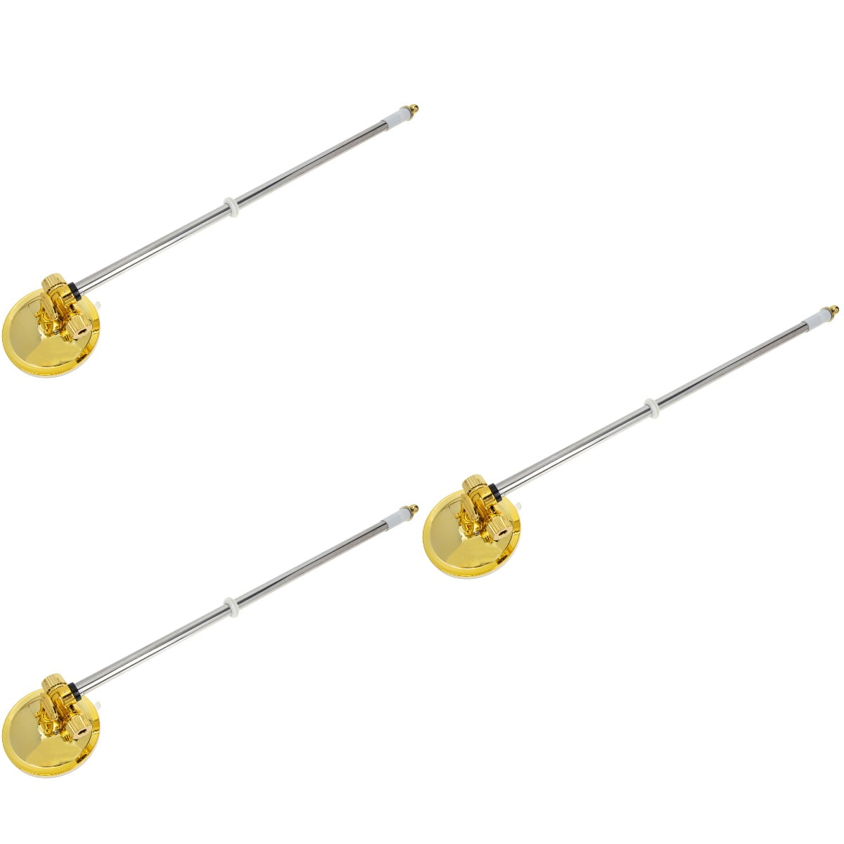 Raindrops 3pcs Flagpole Holder Car Flag Pole Bracket Car Metal Flagpole ...