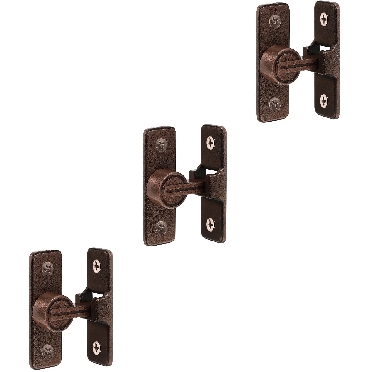 Raindrops 3pcs Flips Security Latch Lock Right Angle Bolt Lock Adhesive ...