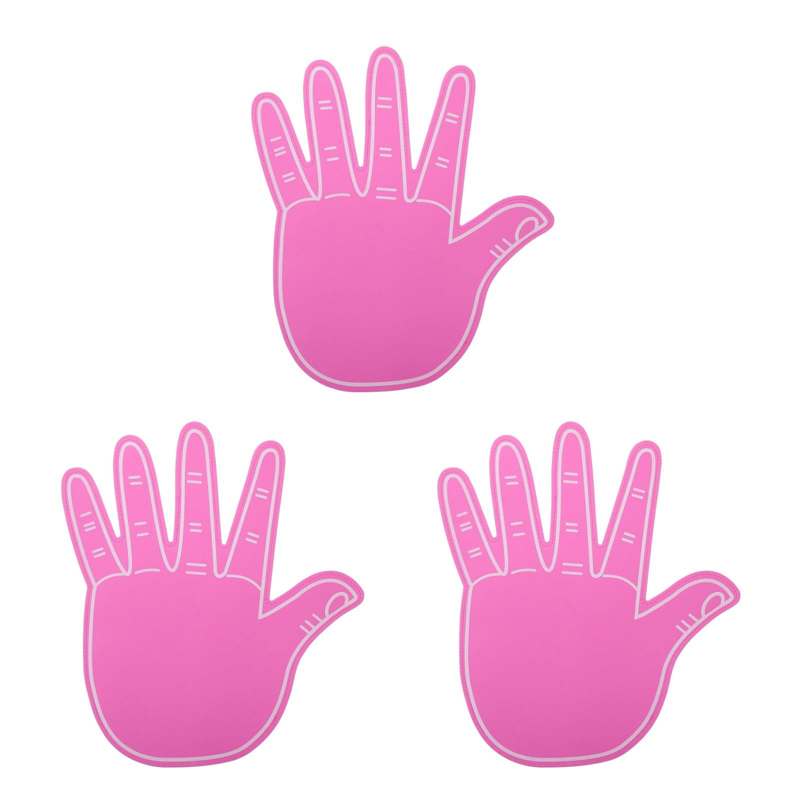 Raindrops 3pcs Giant Foam Finger Five Fingers Foam Hands Cheerleading ...
