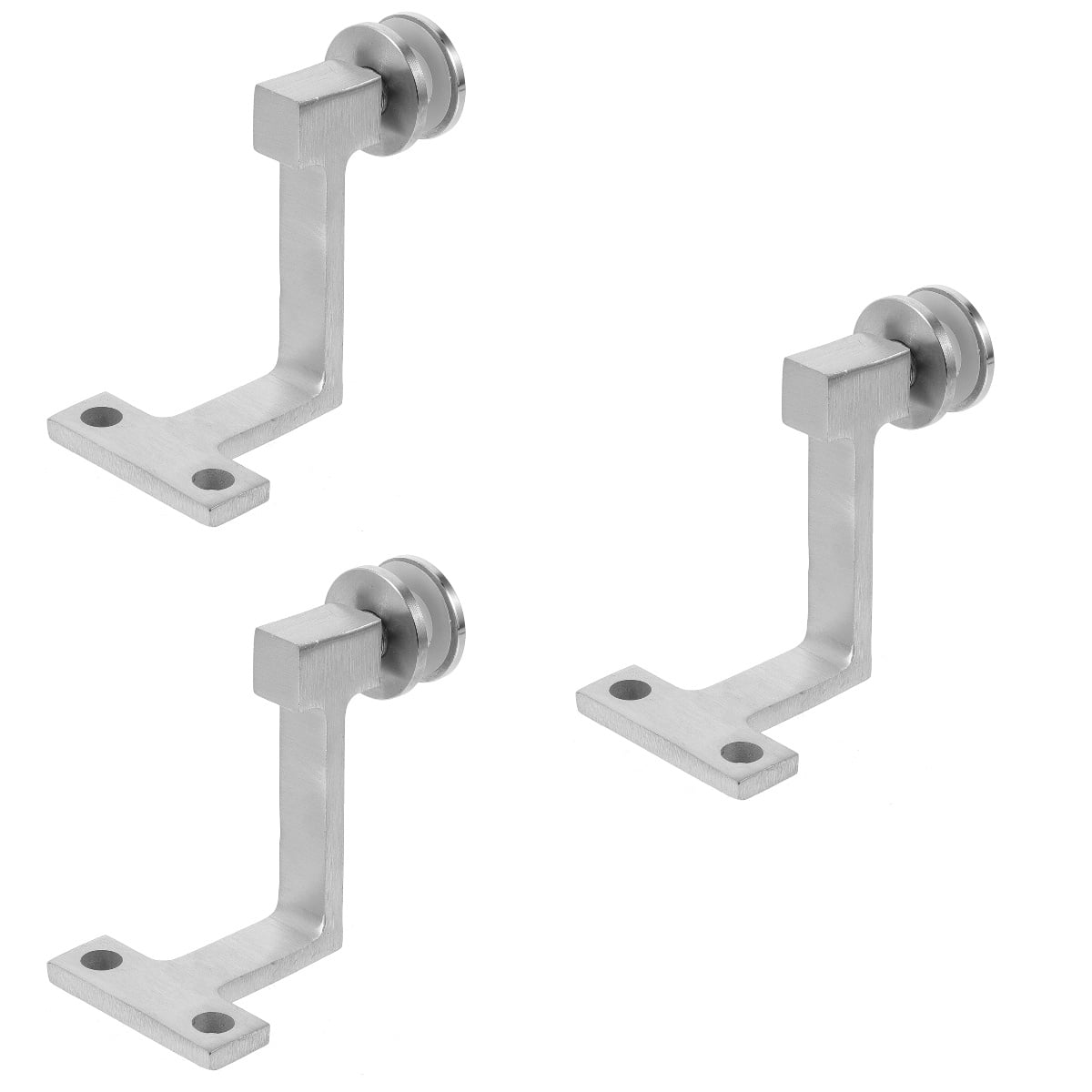 Raindrops 3pcs Handrail Glass Clamp Wall Bracket Handrail Stair Fixing ...