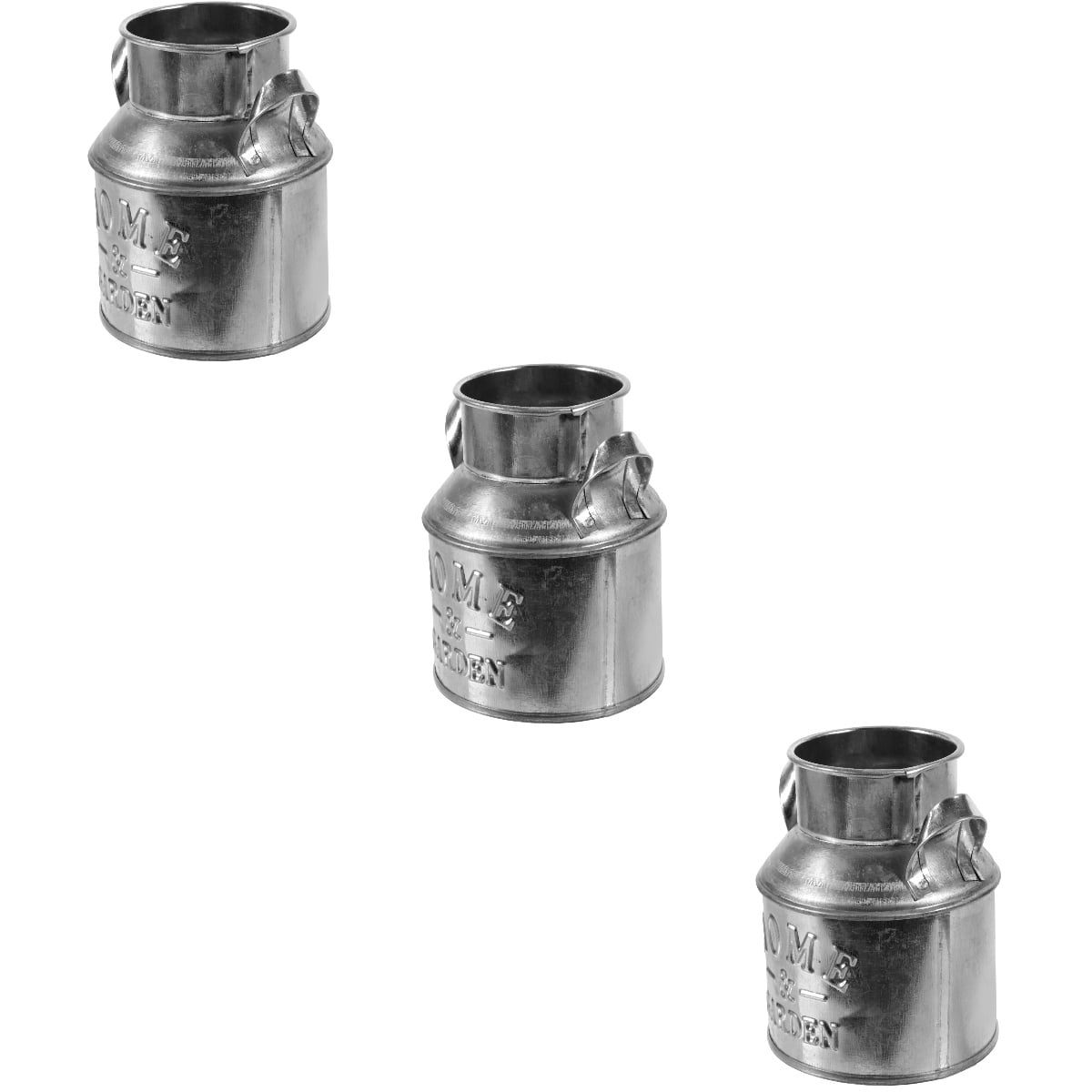 Raindrops 3pcs Miniature Milk Can Tiny Bucket Mini Flower Bucket Mini ...