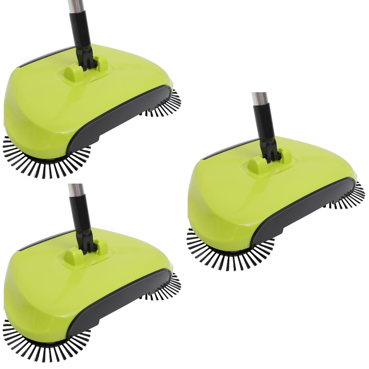 Raindrops 3pcs Multi-function 3 in 1 Household Cleaning Lazy Hand Push ...