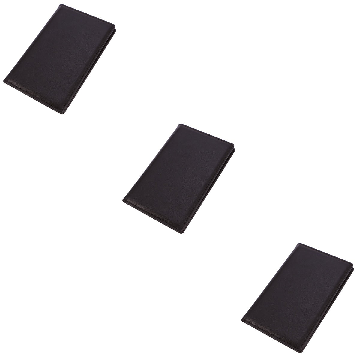 Raindrops 3pcs PU Leather Menu Folder Guest Check Presenter with Pen ...