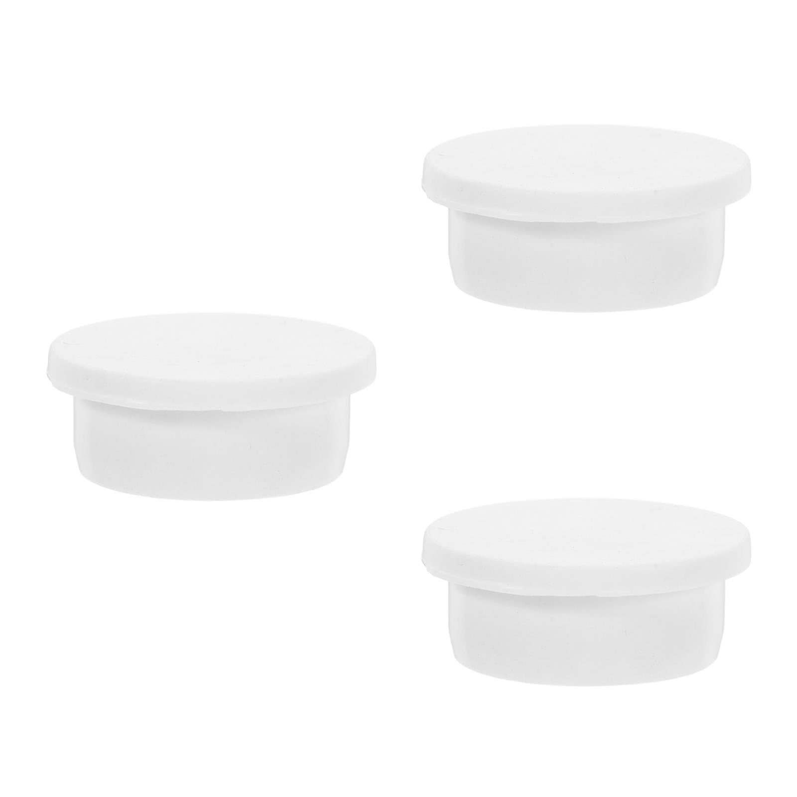 Raindrops Hemoton 3pcs PVC Pipe End Cap Fitting Simple Stopper ...