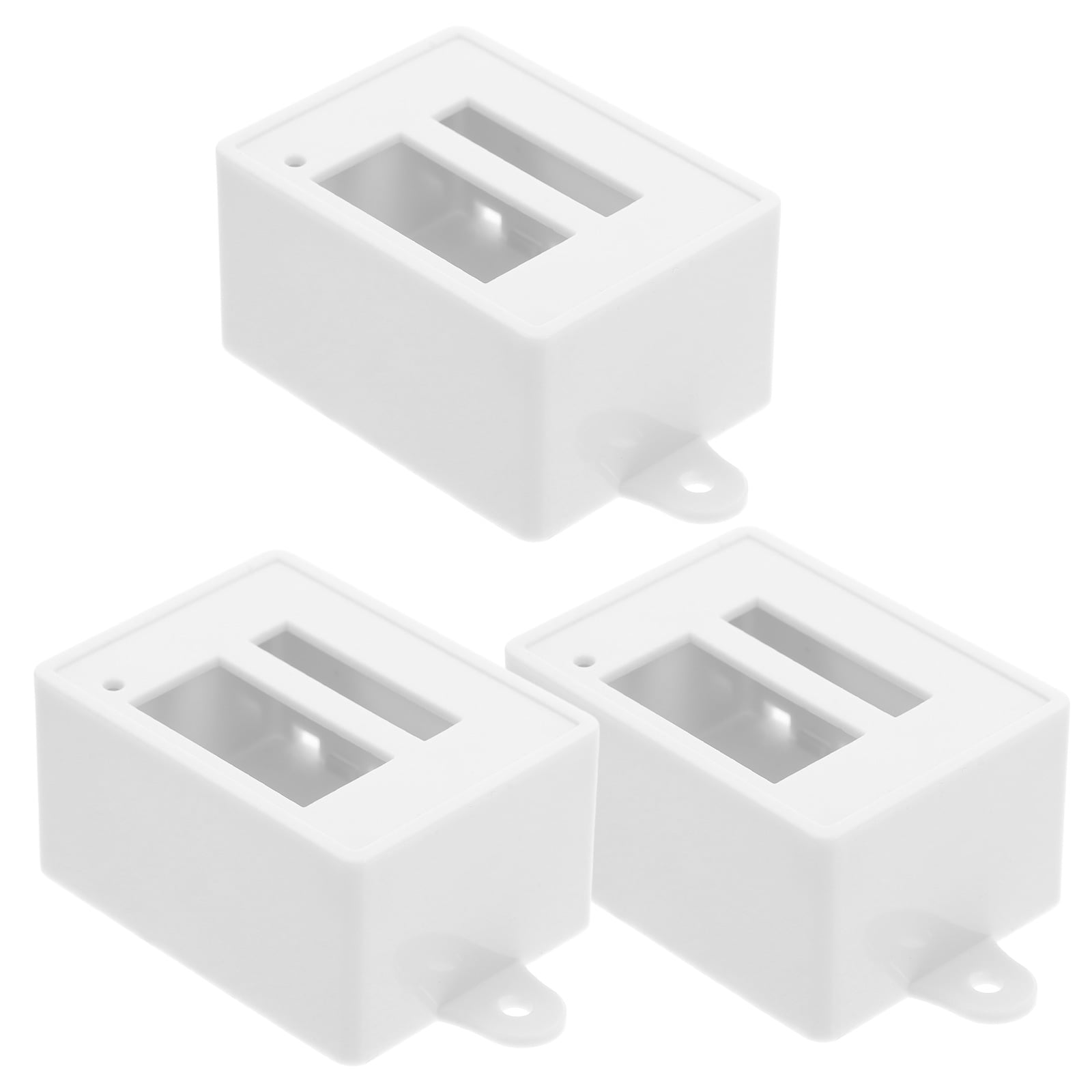Raindrops 3pcs Plastic Electrical Enclosure For Diy Projects Waterproof ...