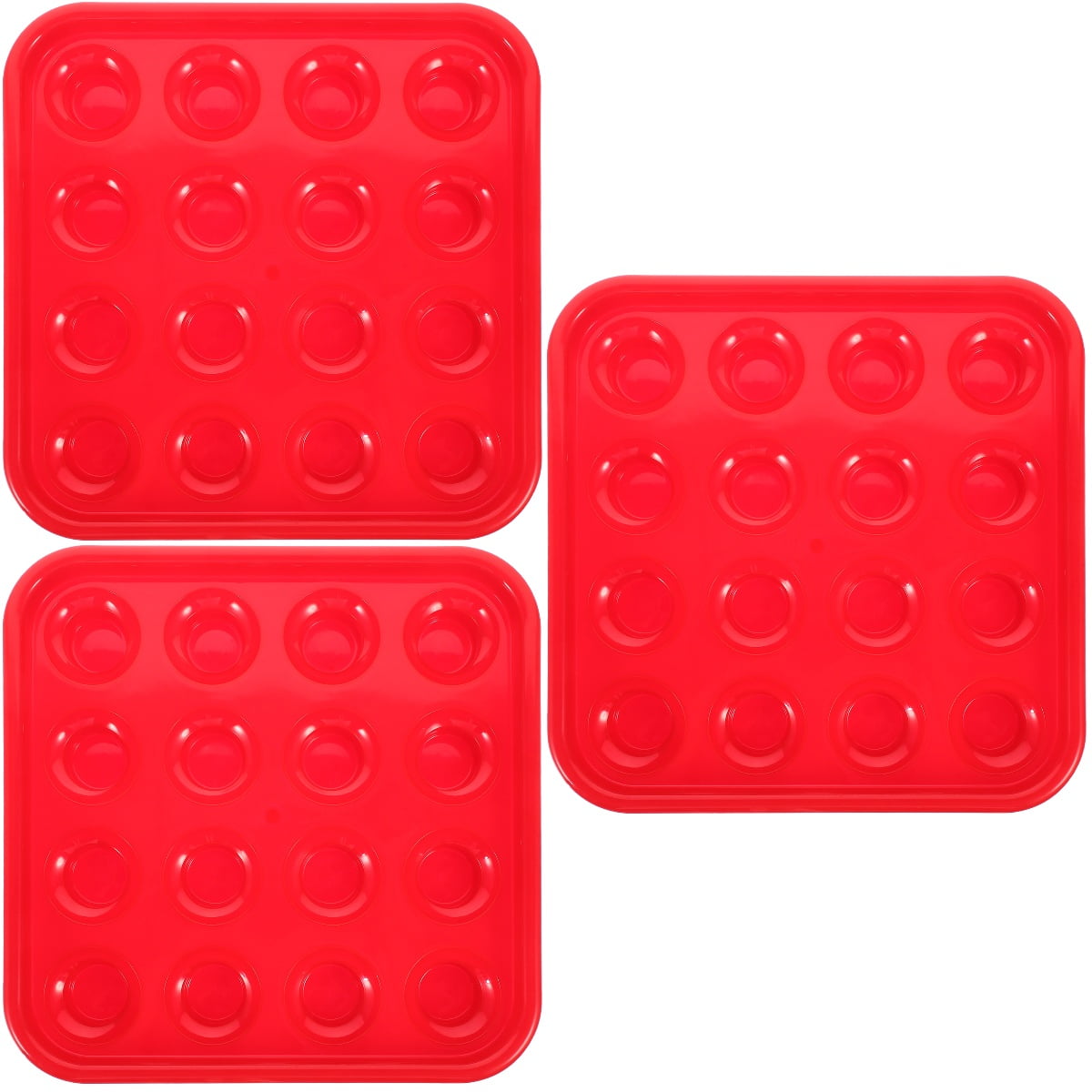 Raindrops 3pcs Pool Ball Tray Snooker Ball Tray Convenient Tray ...