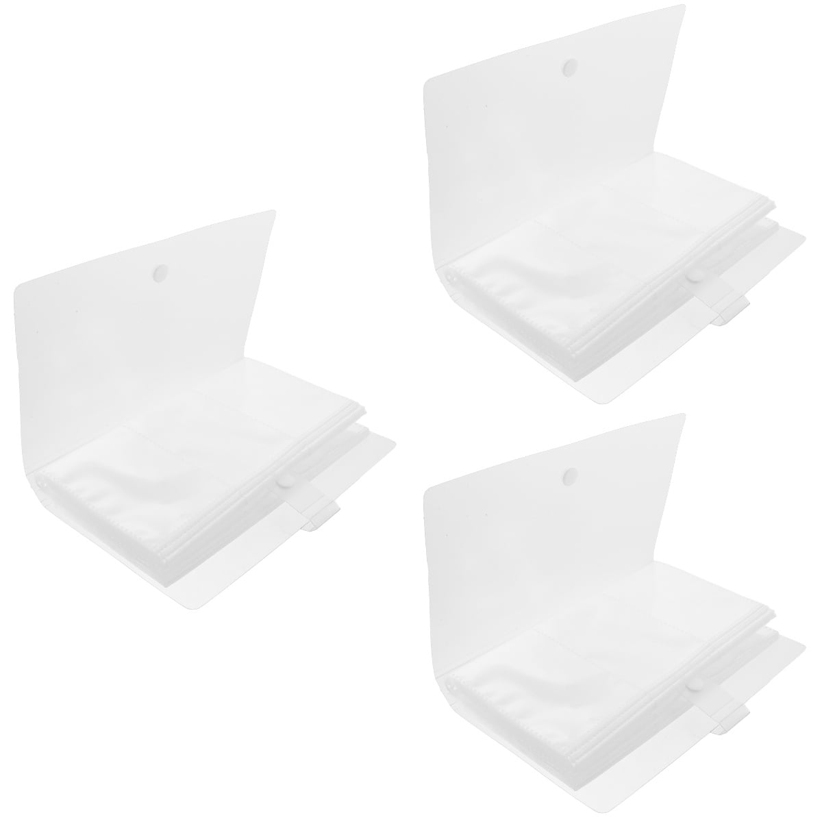 Raindrops 3pcs Transparent Commemorative Cards Collection Booklet Multi ...