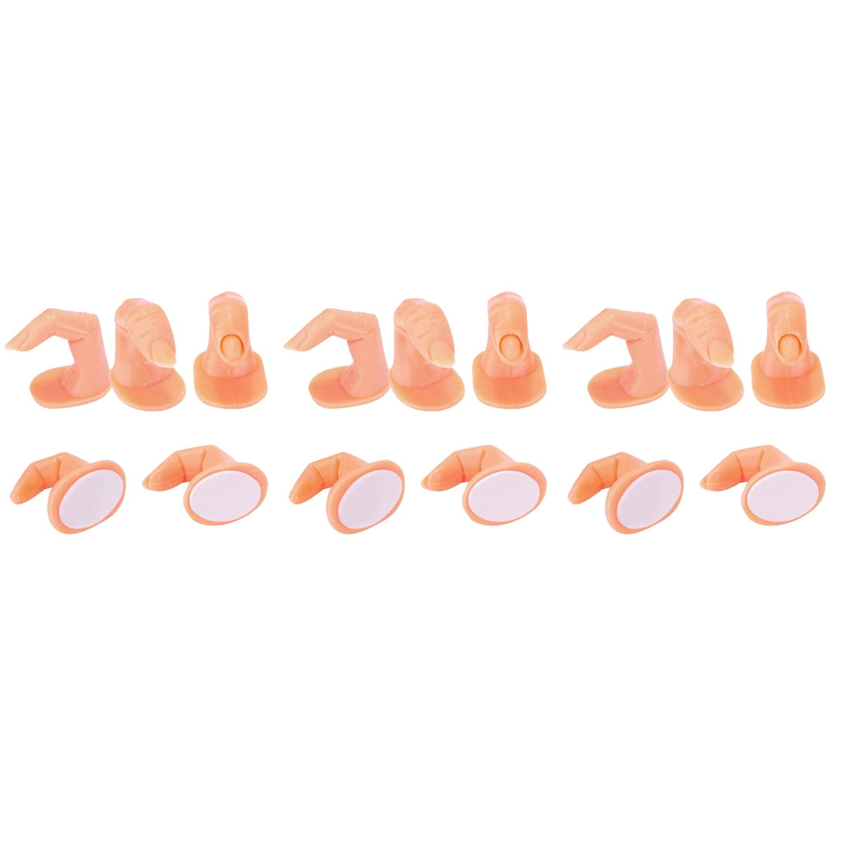 Raindrops 3pcs Practice Fake Finger Practice Model For Hand Manicure ...