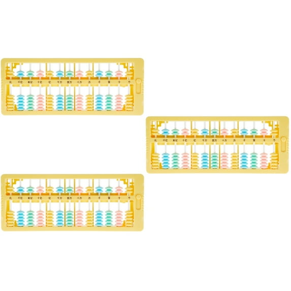 Raindrops 3pcs Pupil Math Learning Tool Counting Tool Kids Math ...