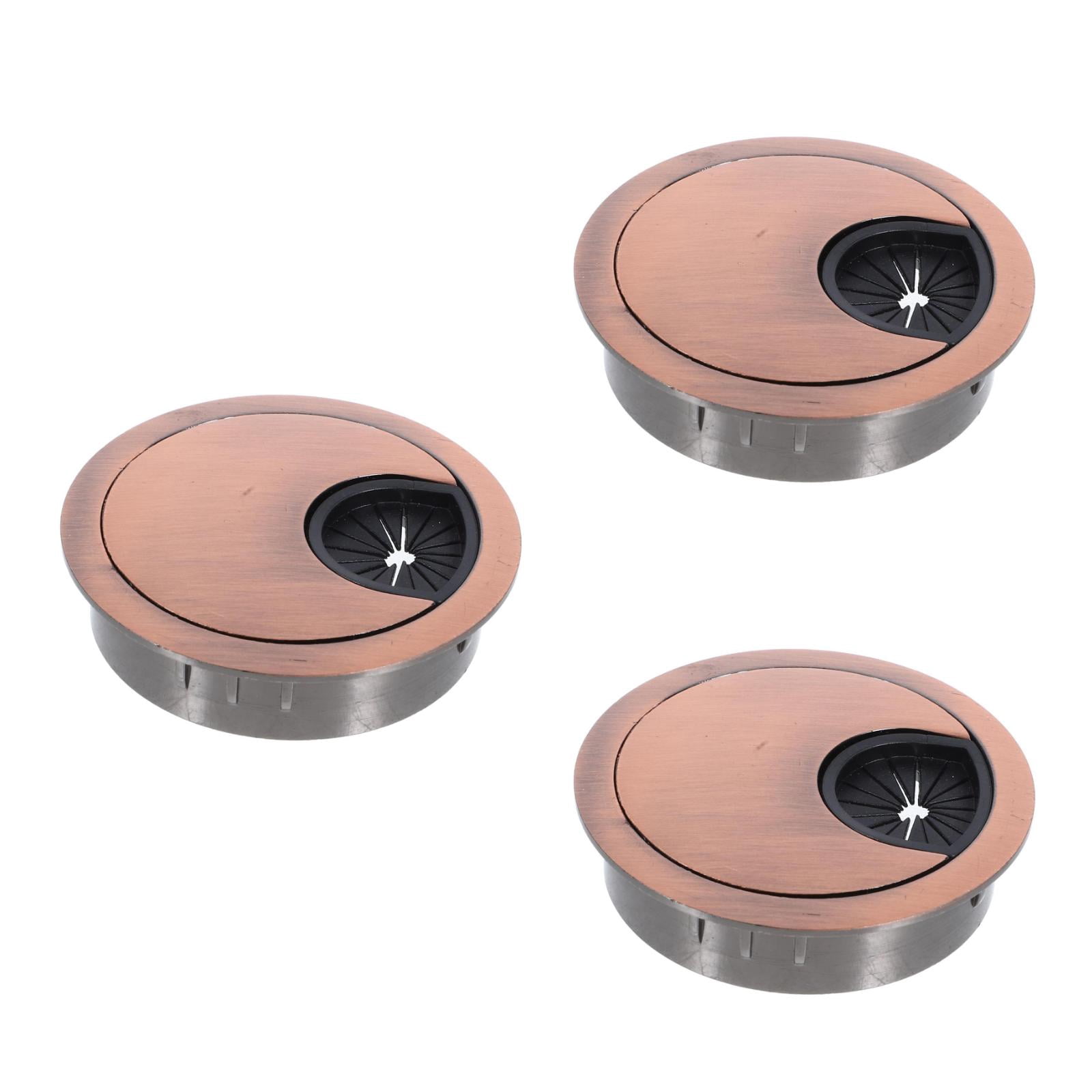 Raindrops 3pcs Round Cable Hole Plug For Desktop Desk Grommet Round ...