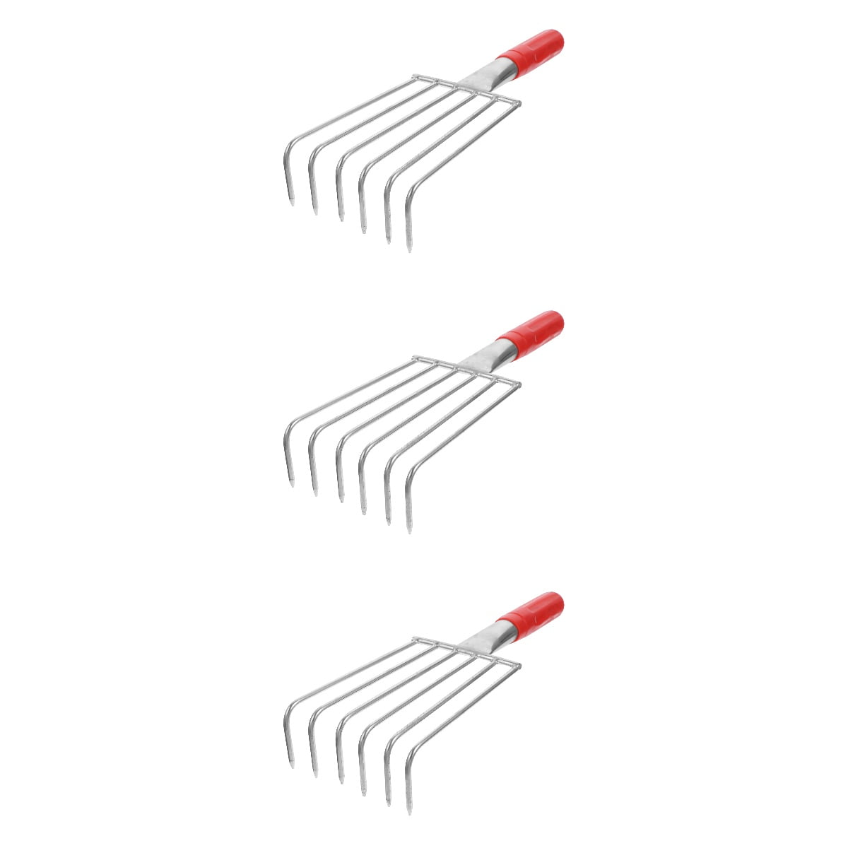 Raindrops 3pcs Seafood Digging Rake Ergonomic Handle Rake Digging Tool ...