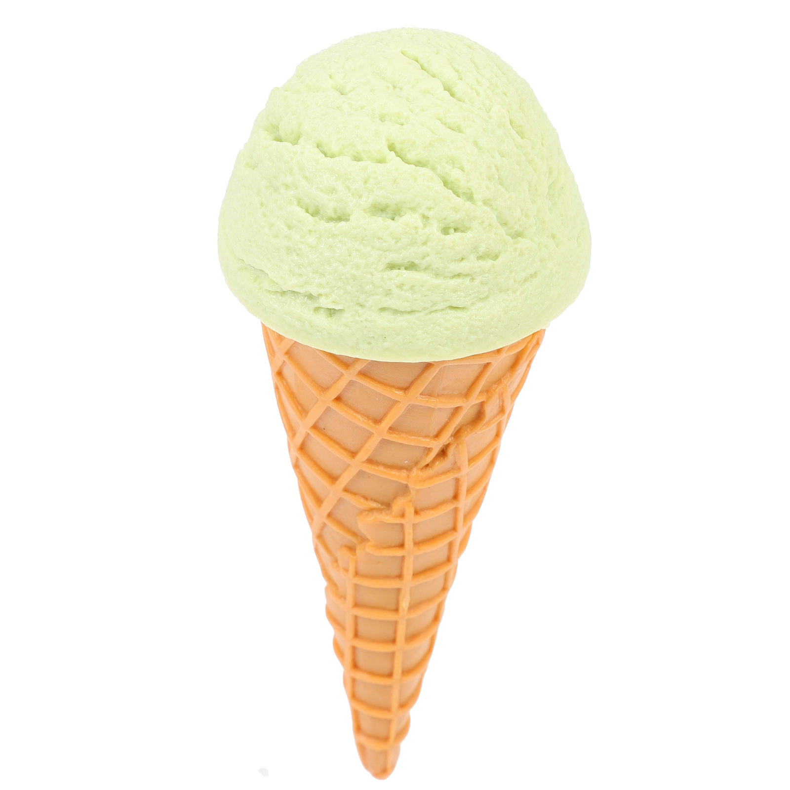 Raindrops 3pcs Simulation Ice Cream Model PVC Fake Ice Cream Artificial ...