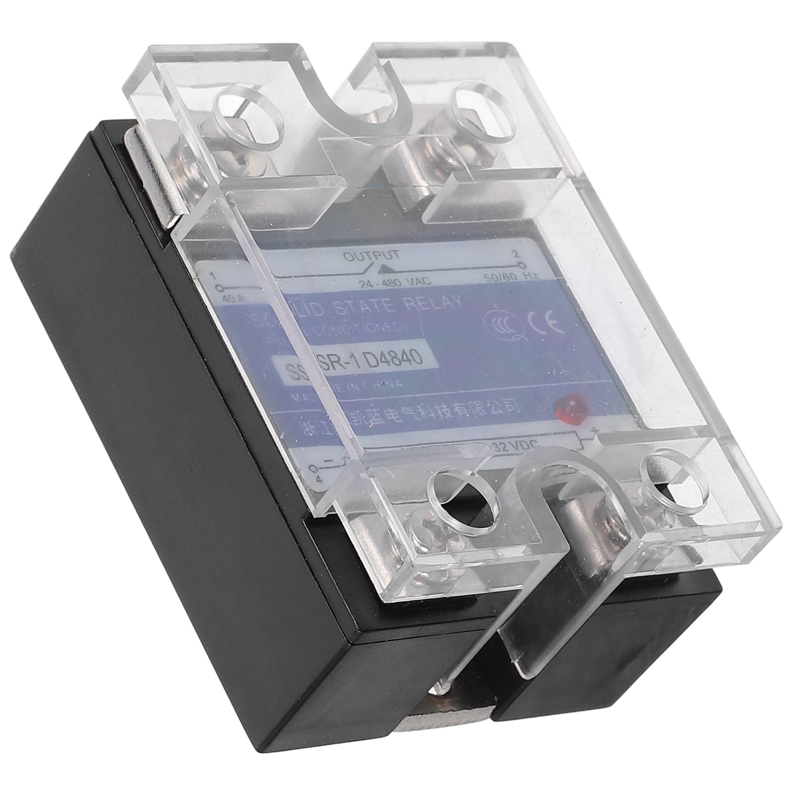 Raindrops 3pcs Solid State Relay Single Phase Semi-Conductor Relay DC ...