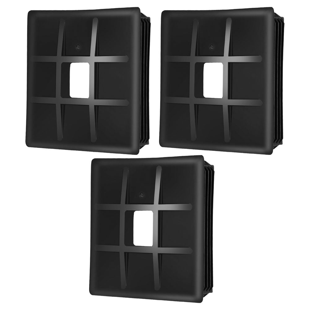 Raindrops 3pcs Square Rv Bumper End Cap Trailer Bumper Cap Rv Bumper ...