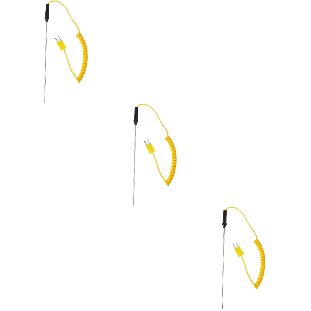 Raindrops 3pcs Stainless Steel Probe K Type Sensor High Temperature ...