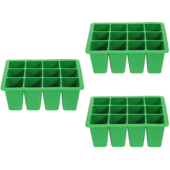 Raindrops 3pcs Starting Tray Gardening Plant Germination Tray Reusable ...