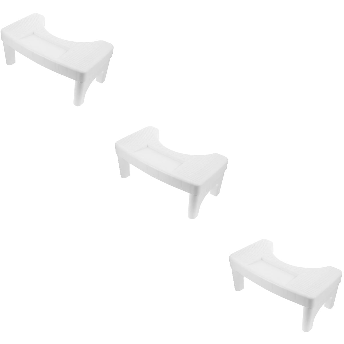 Raindrops 3pcs Toilet Stool Pool Stool Toilet Stepping Stool Bathroom ...
